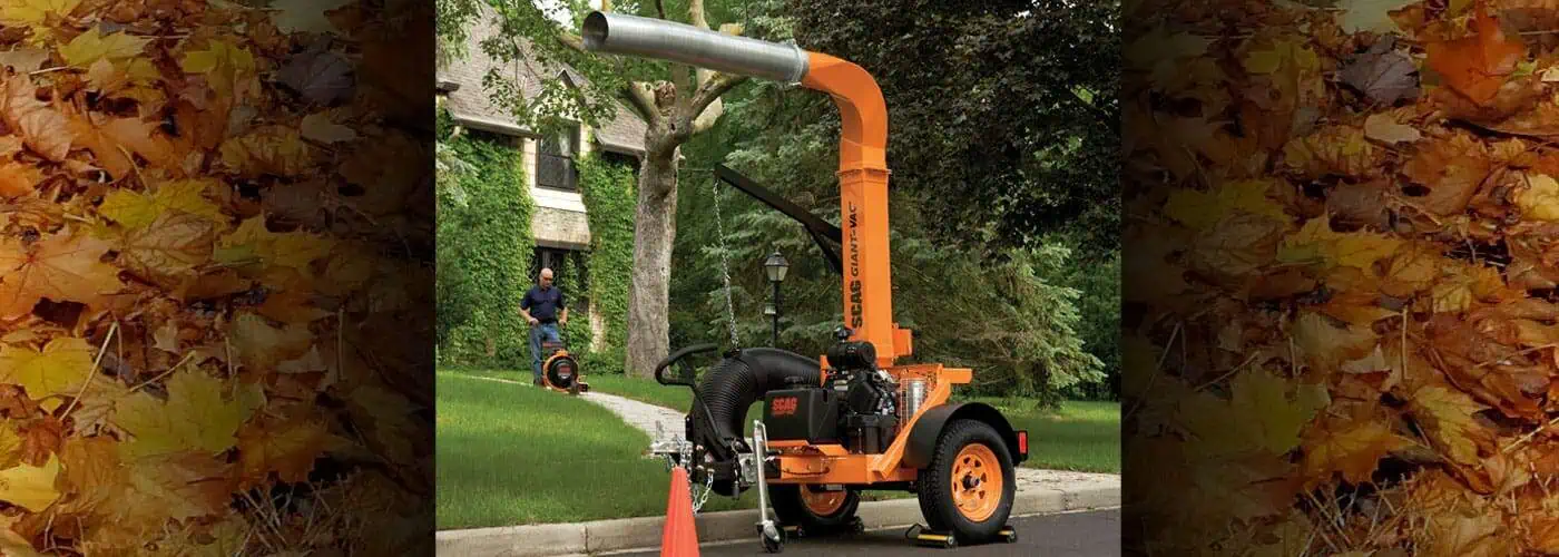 Scag Giant-Vac Tow Behind Truck Loader | International Mowers