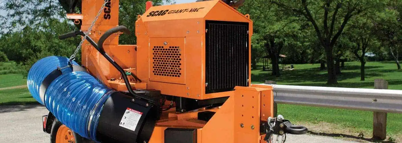 Scag Giant-Vac Industrial Tow Behind Truck Loader | International Mowers